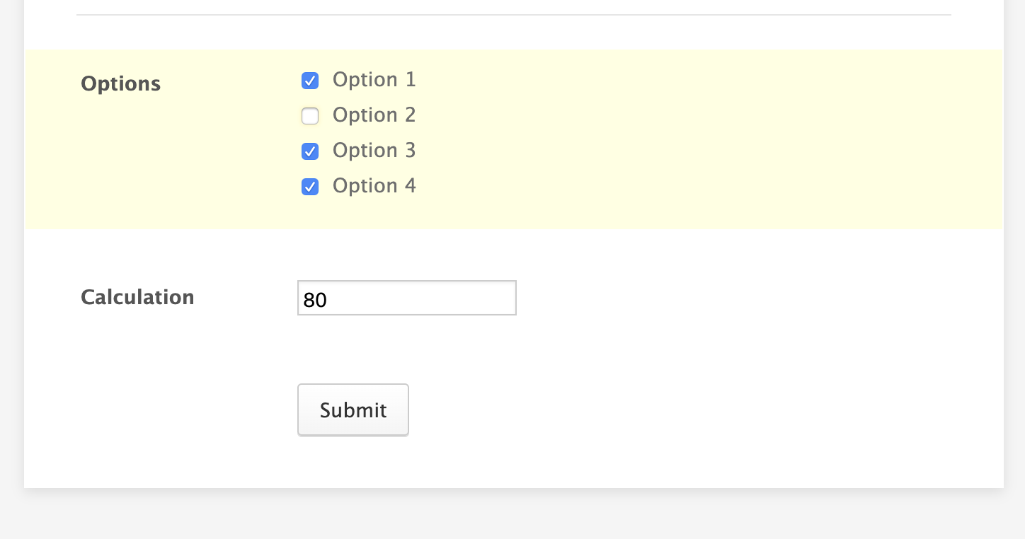 Is Negative numbers possible while calculating multiple select values Is Negative numbers possible while calculating multiple select values